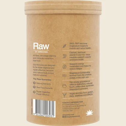 AMAZONIA - Raw Muscle Magnesium Creamy Mango 500g – Helen Nowlans ...